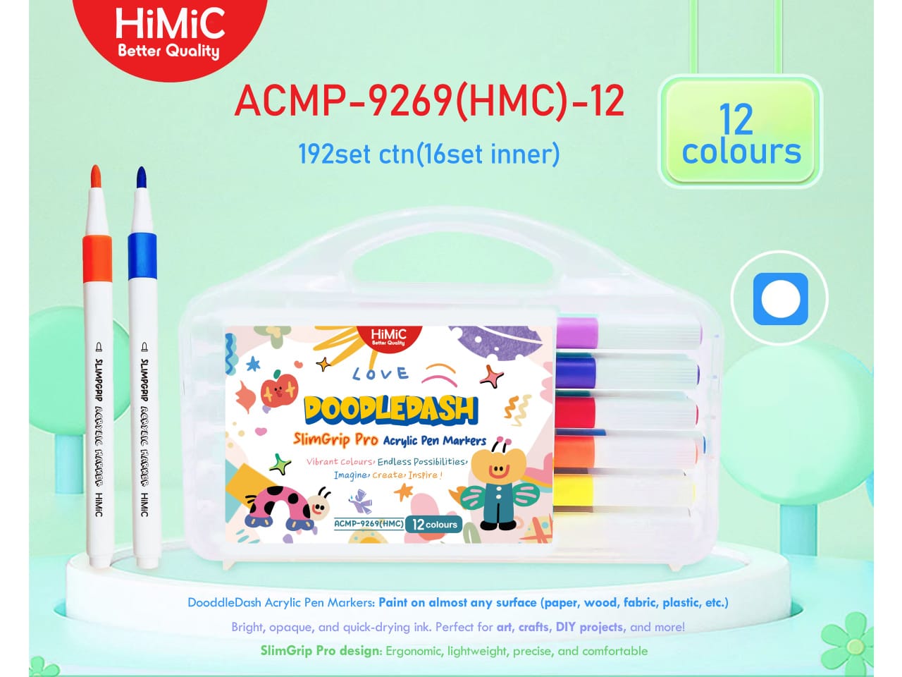 ACMP -9269 (HMC ) -12 DOODLE DASH | SUPER KIDS